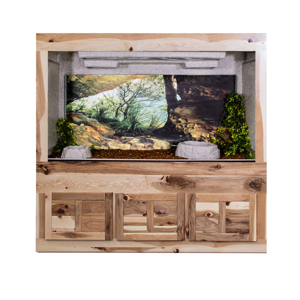 Model 734 Wood Cage Rack - Vision Products