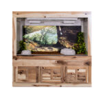 Model 734 Wood Cage Rack - Vision Products