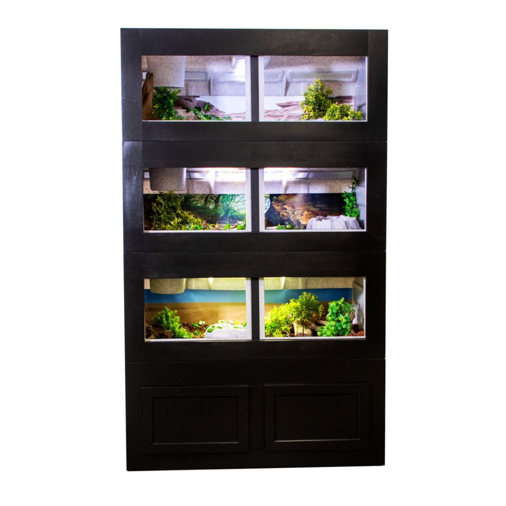 Model 422 Wood Cage Rack - Vision Products