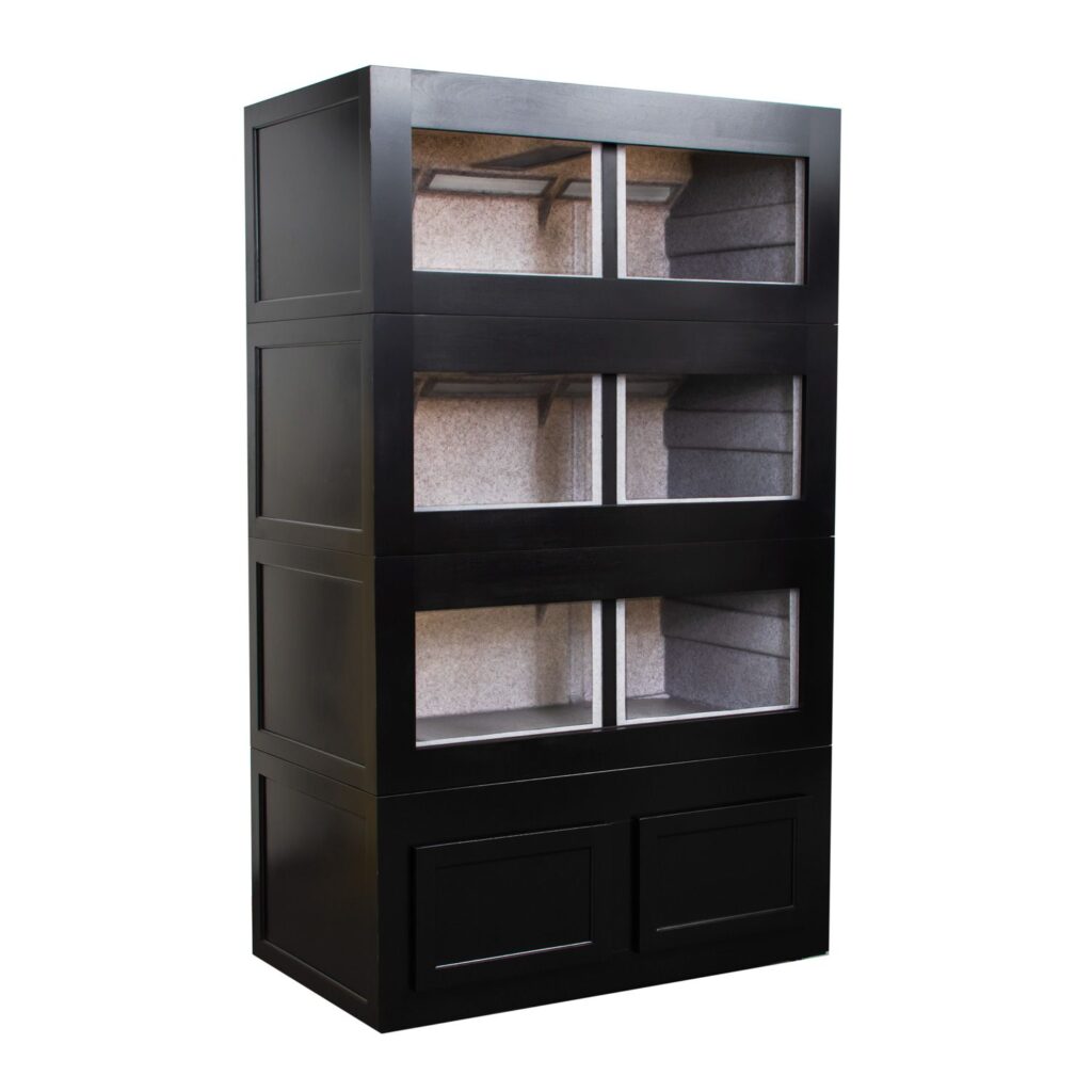 Model 422 Wood Cage Rack - Vision Products