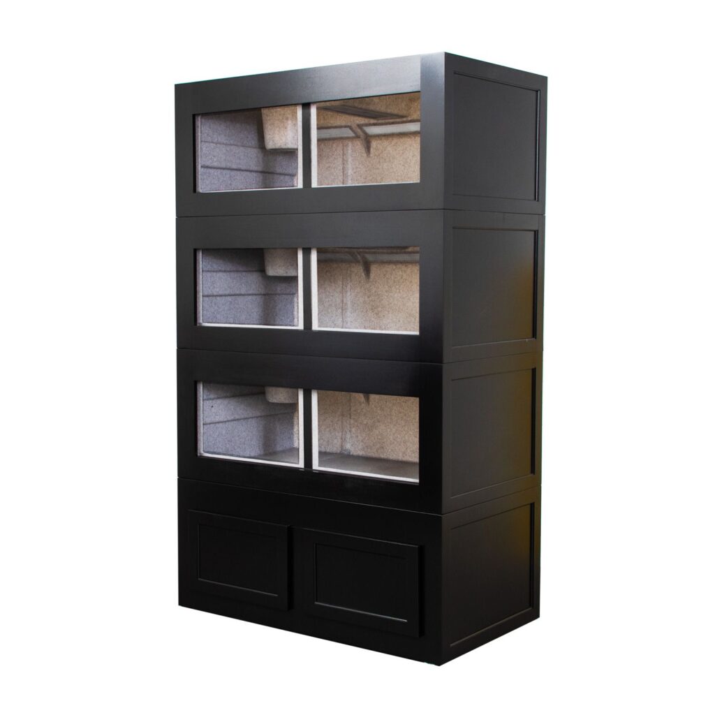 Model 422 Wood Cage Rack - Vision Products